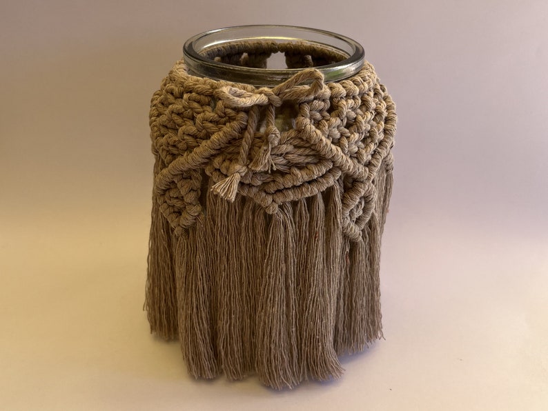 Macrame Jar Lantern Pattern Digital PDF Printable - Etsy