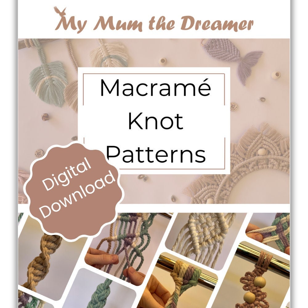 Macrame Knot Patterns Guide - Etsy