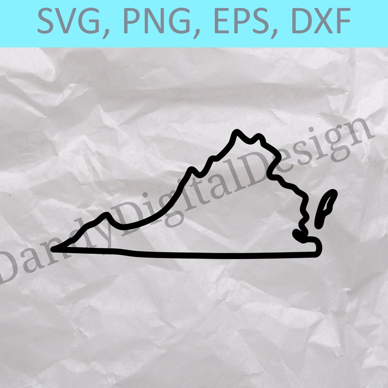 Va Outline - Etsy