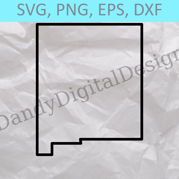 Nm State Svg - Etsy