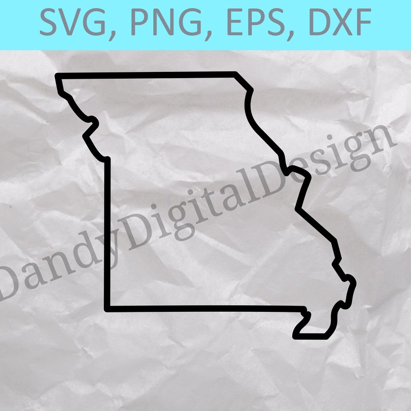 Missouri State Svg - Etsy