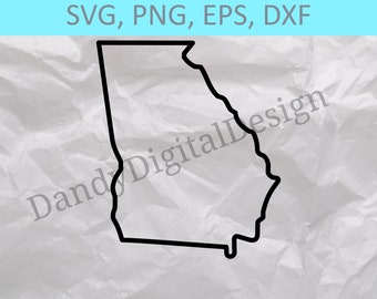 Alabama State Outline SVG, AL Outline SVG, State Outline, Cricut or ...