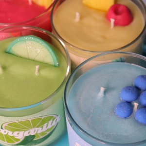 Berry Blue Candle, Blue Raspberry Candle, Cocktail Candle, Soy Wax ...