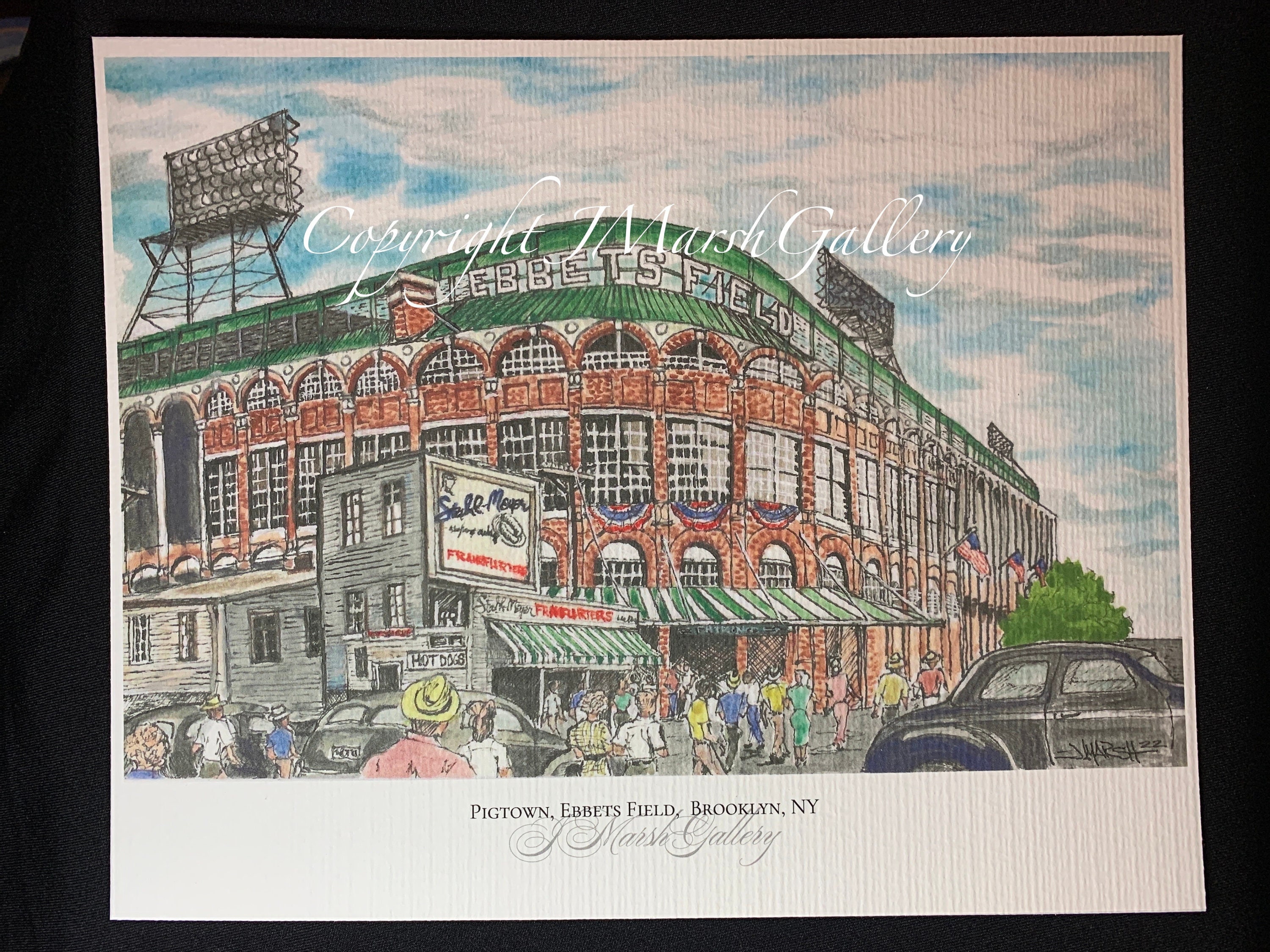 Ebbets Field Dimensions