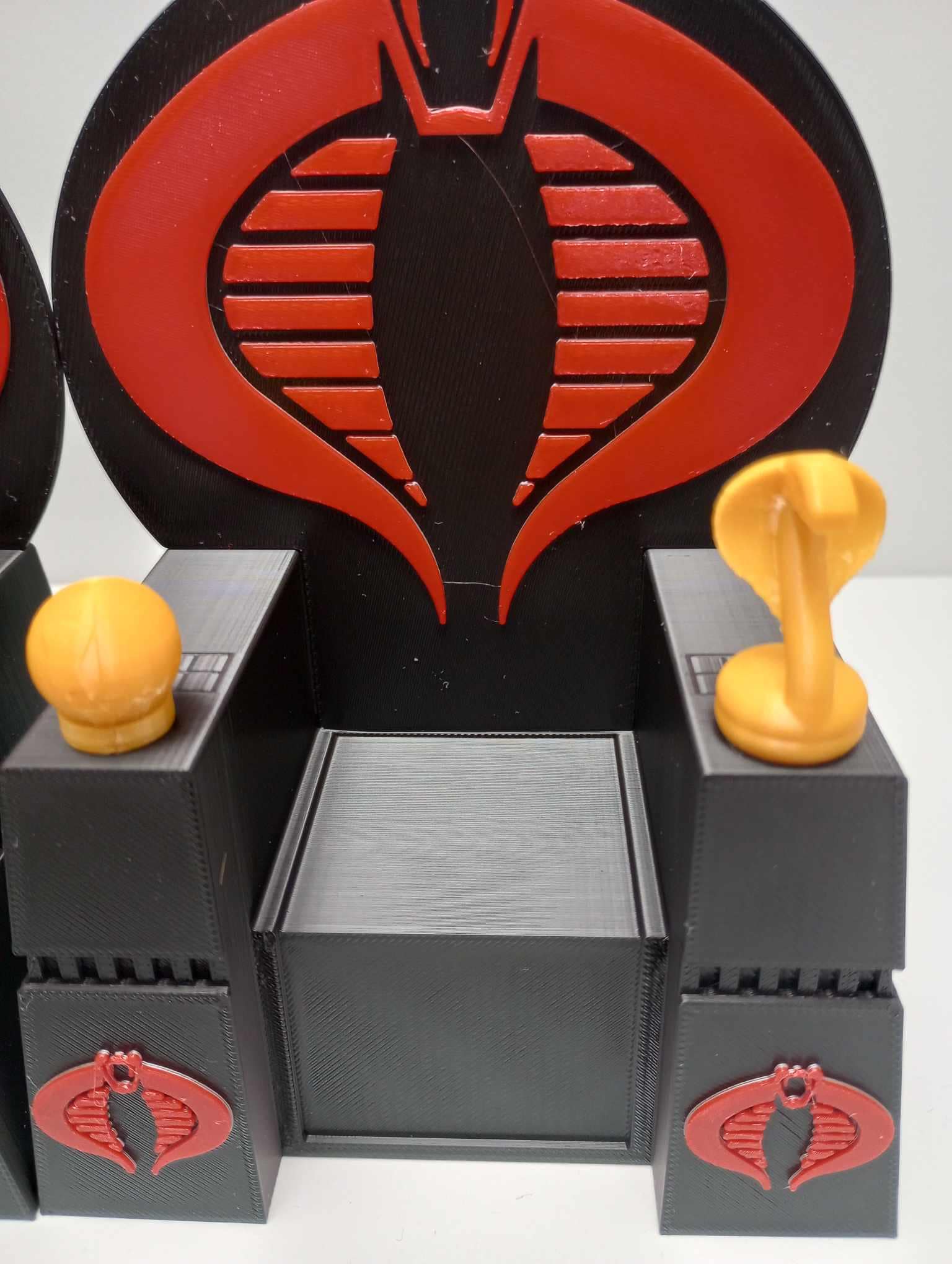 Cobra Commander Throne- With Globe, With Cobra Bust - Etsy