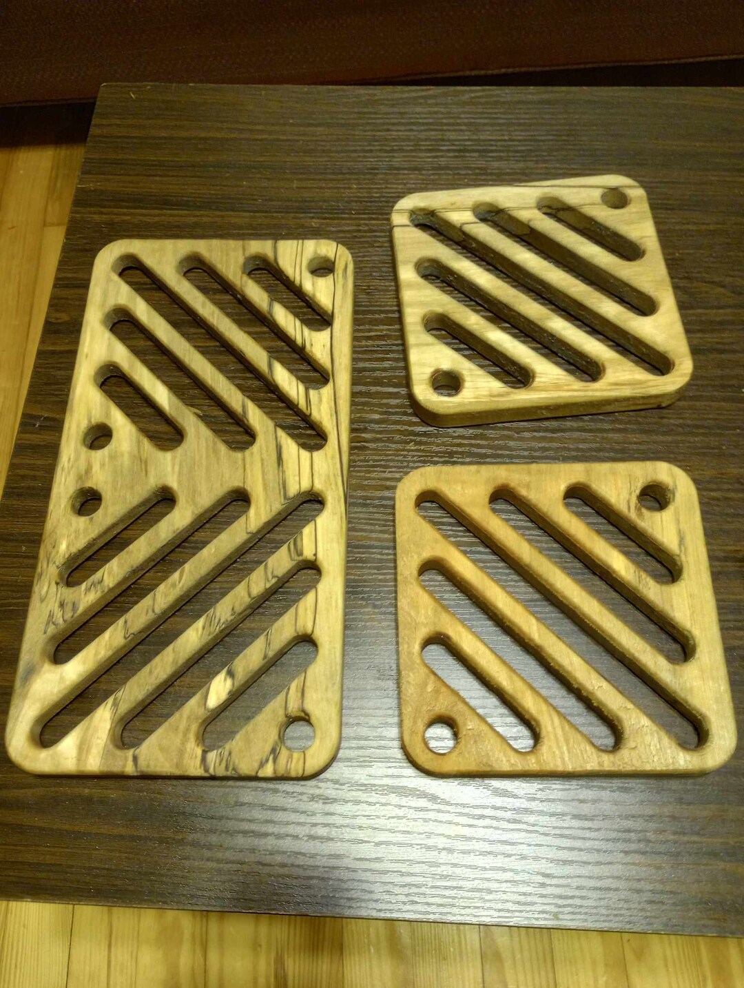 Wooden Hot Pads - Etsy