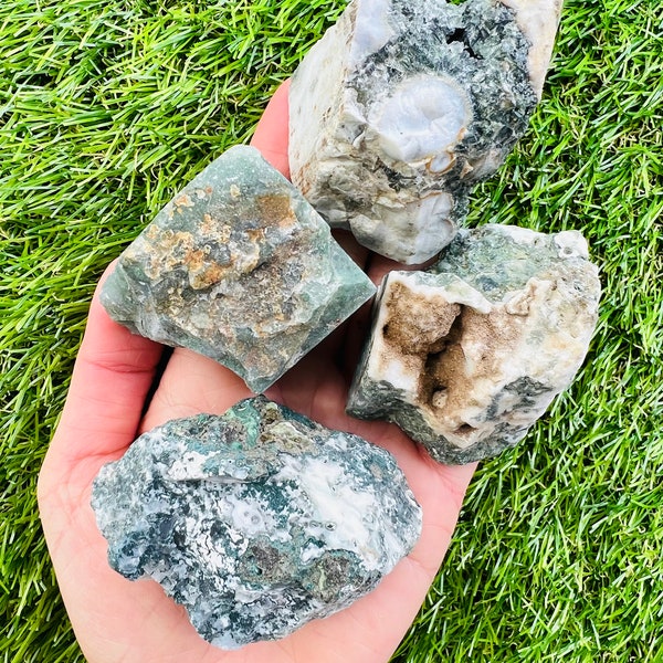 Raw Agate Jewelry - Etsy