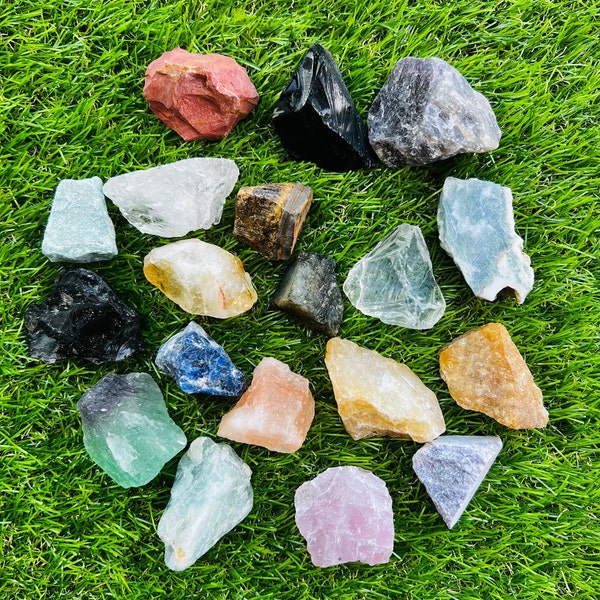 Raw Crystals - Etsy