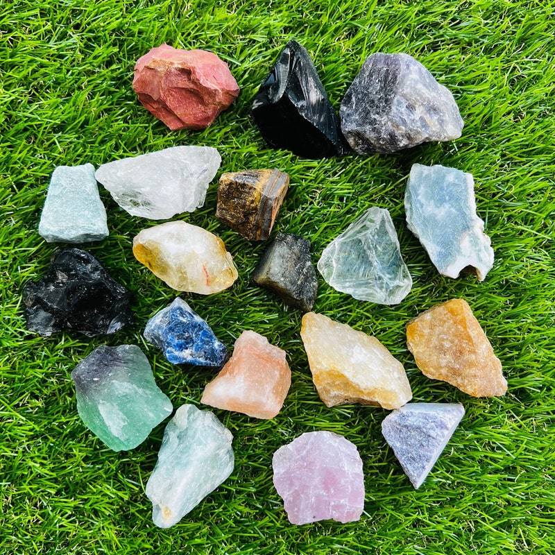 Raw Crystals - Etsy