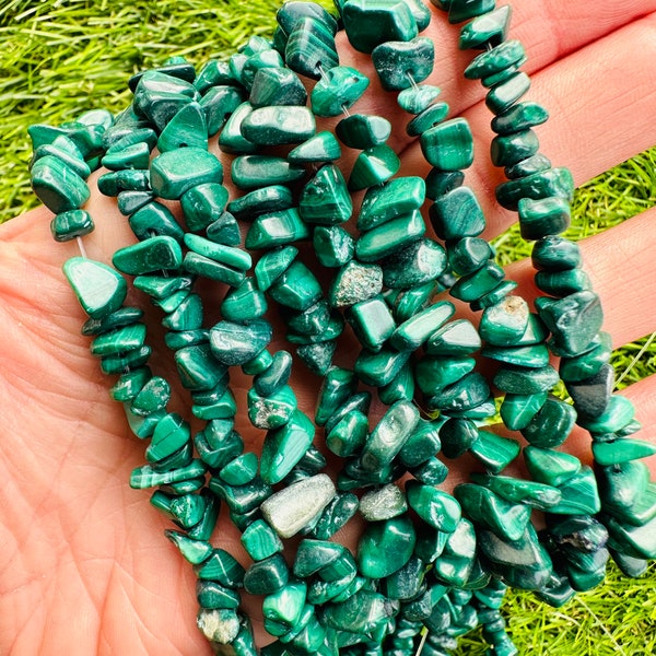 Malachite Beads - Etsy