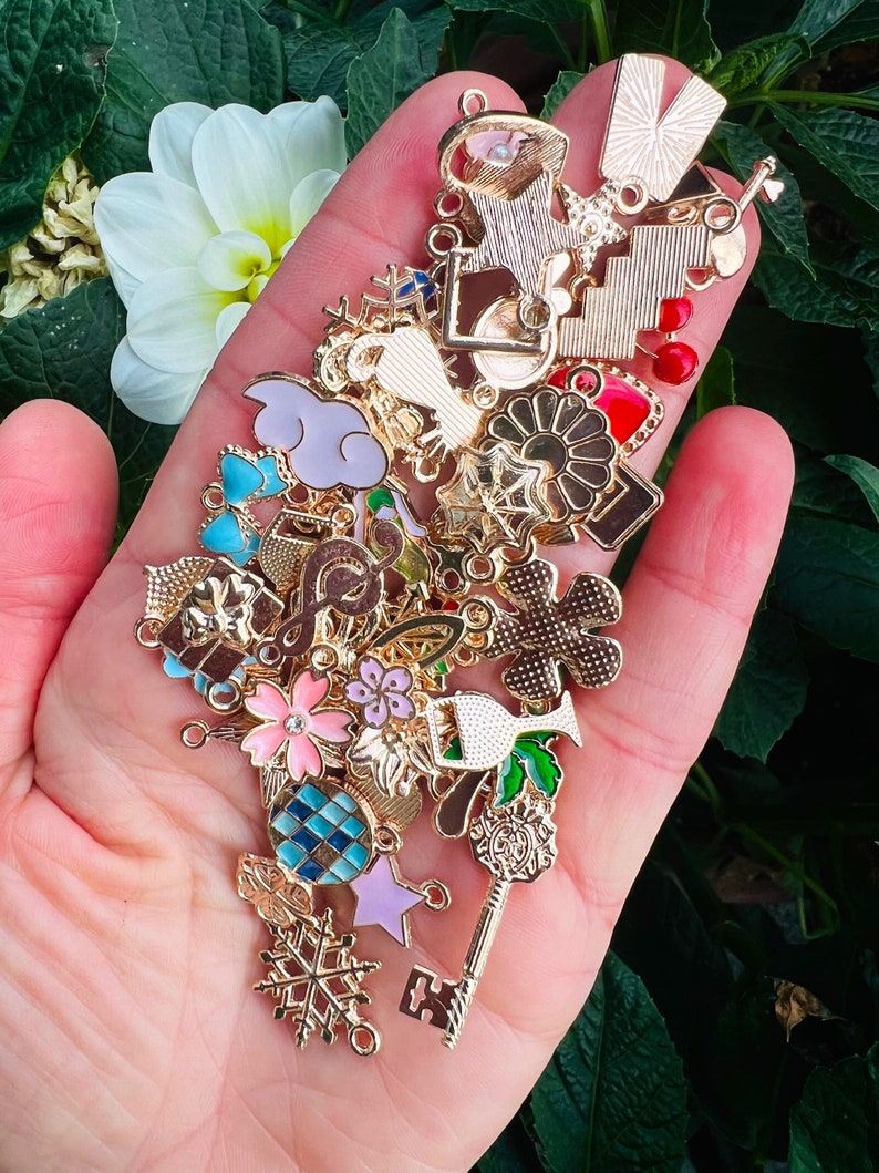 Mystery Charm Confetti Big Scoop Mystery Charms for Jewelry - Etsy