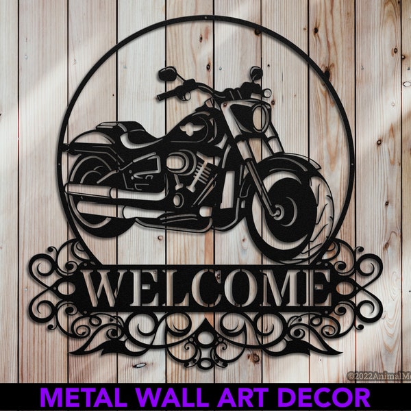 Harley Welcome Sign - Etsy
