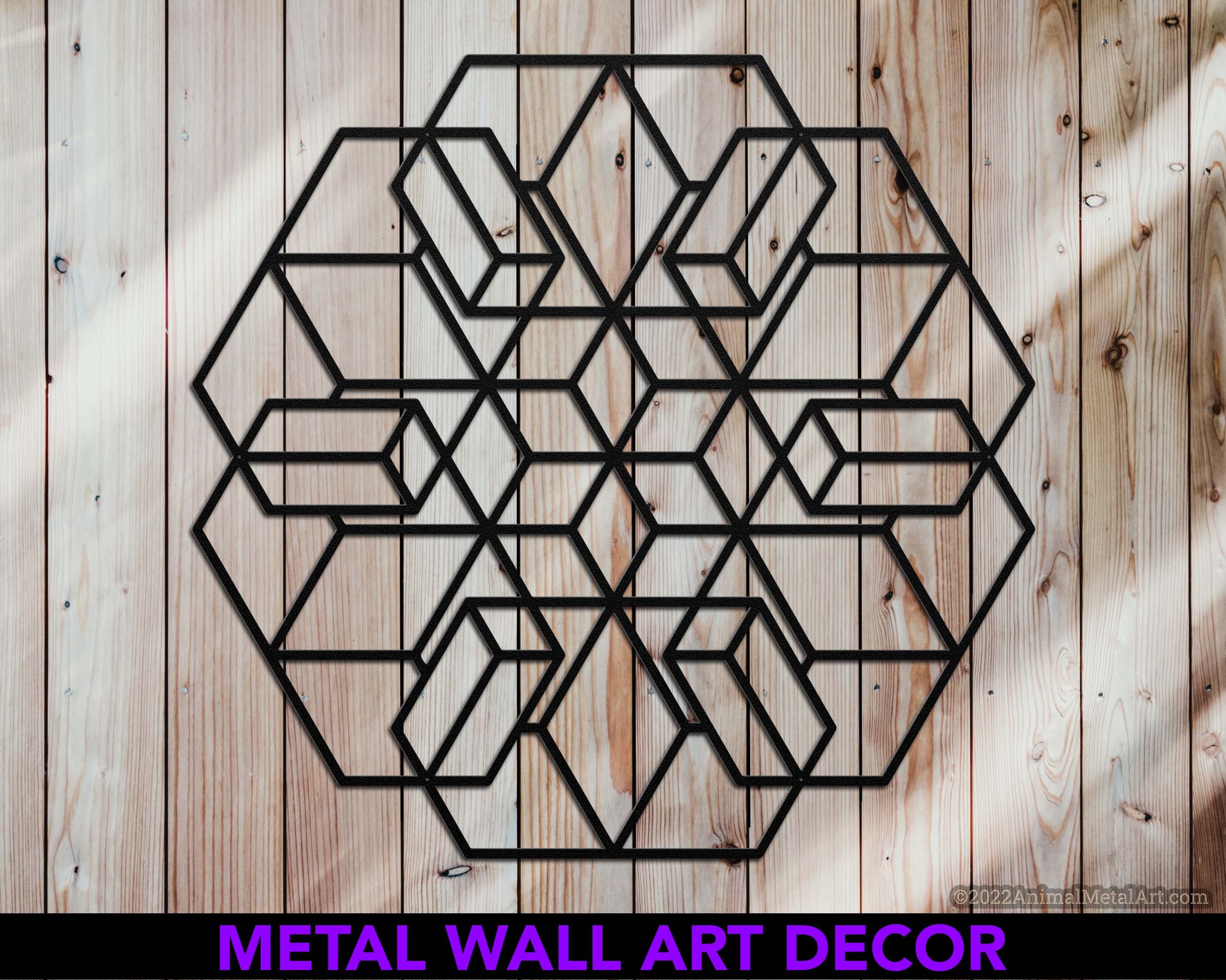 Optical Illusion Metal Wall Art Optical Illusion Metal Sign - Etsy