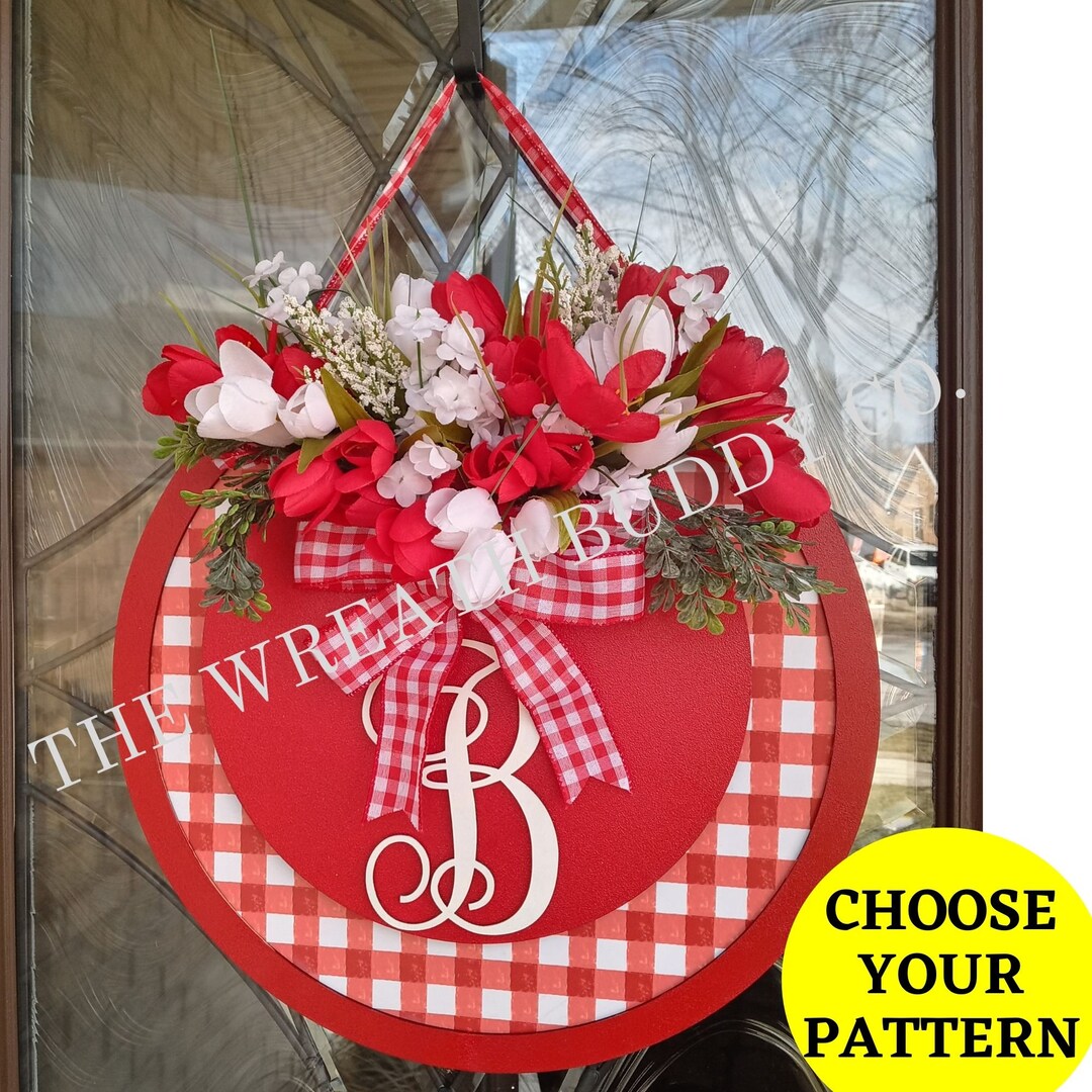 Monogram Door Sign | Monogram Door Hangers | Monogram Front Door Hanger ...