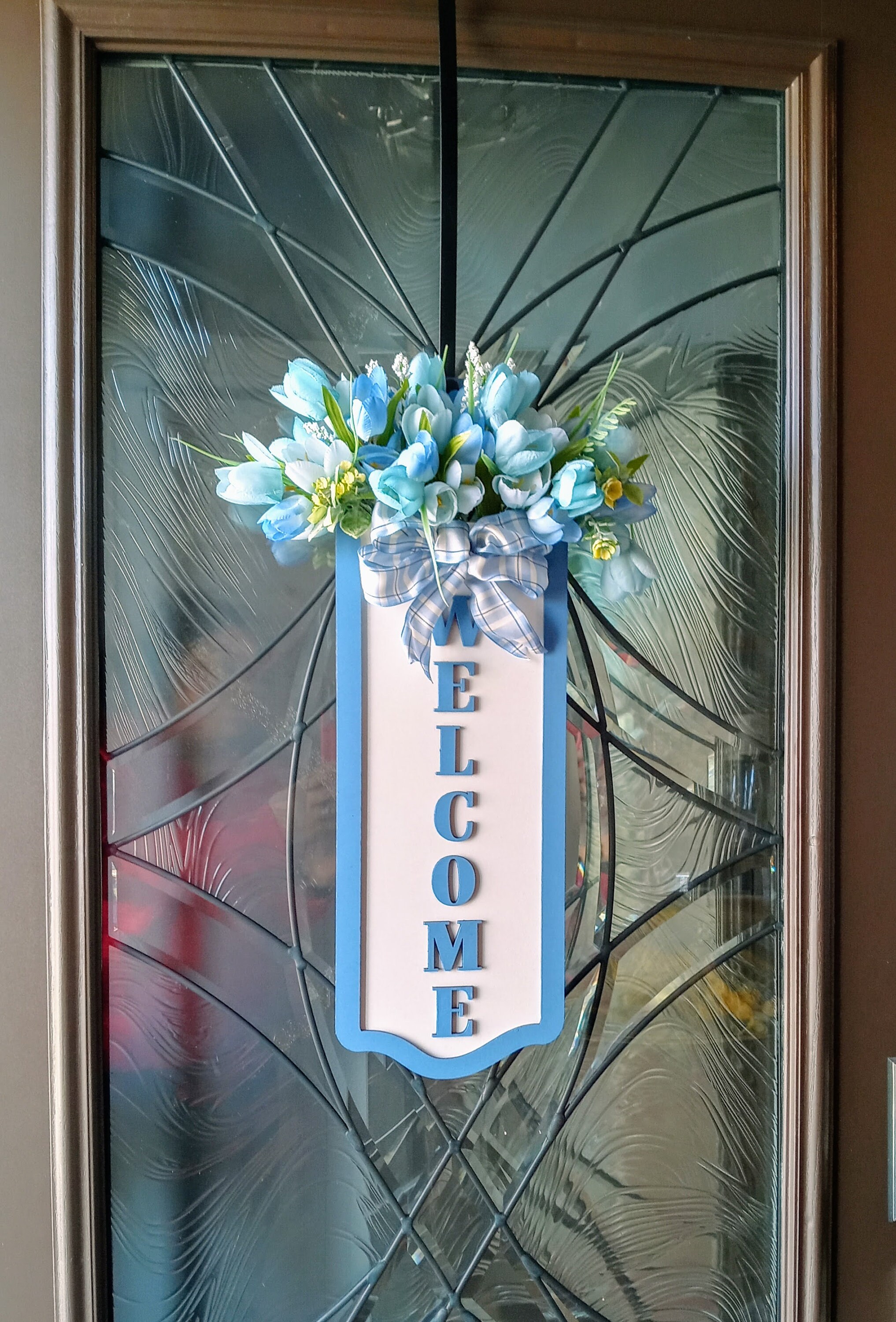 Welcome Door Signs Welcome Door Hangers Front Door Welcome - Etsy