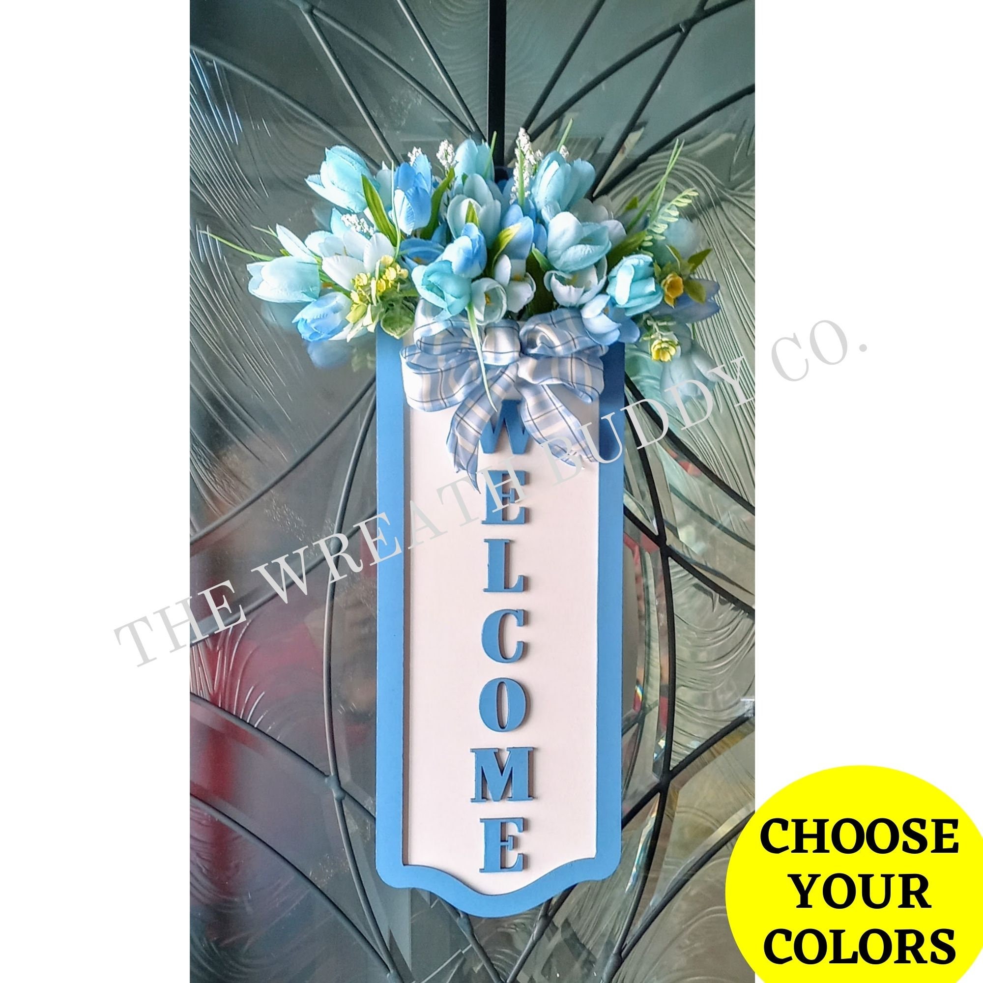 Welcome Door Signs | Welcome Door Hangers | Front Door Welcome Sign ...