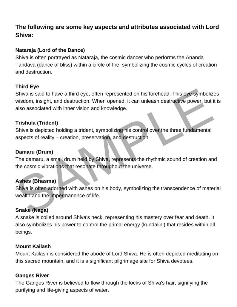 Shiva Yantra Coloring Sheets, Spiritual Art, Hindu Art (digital ...