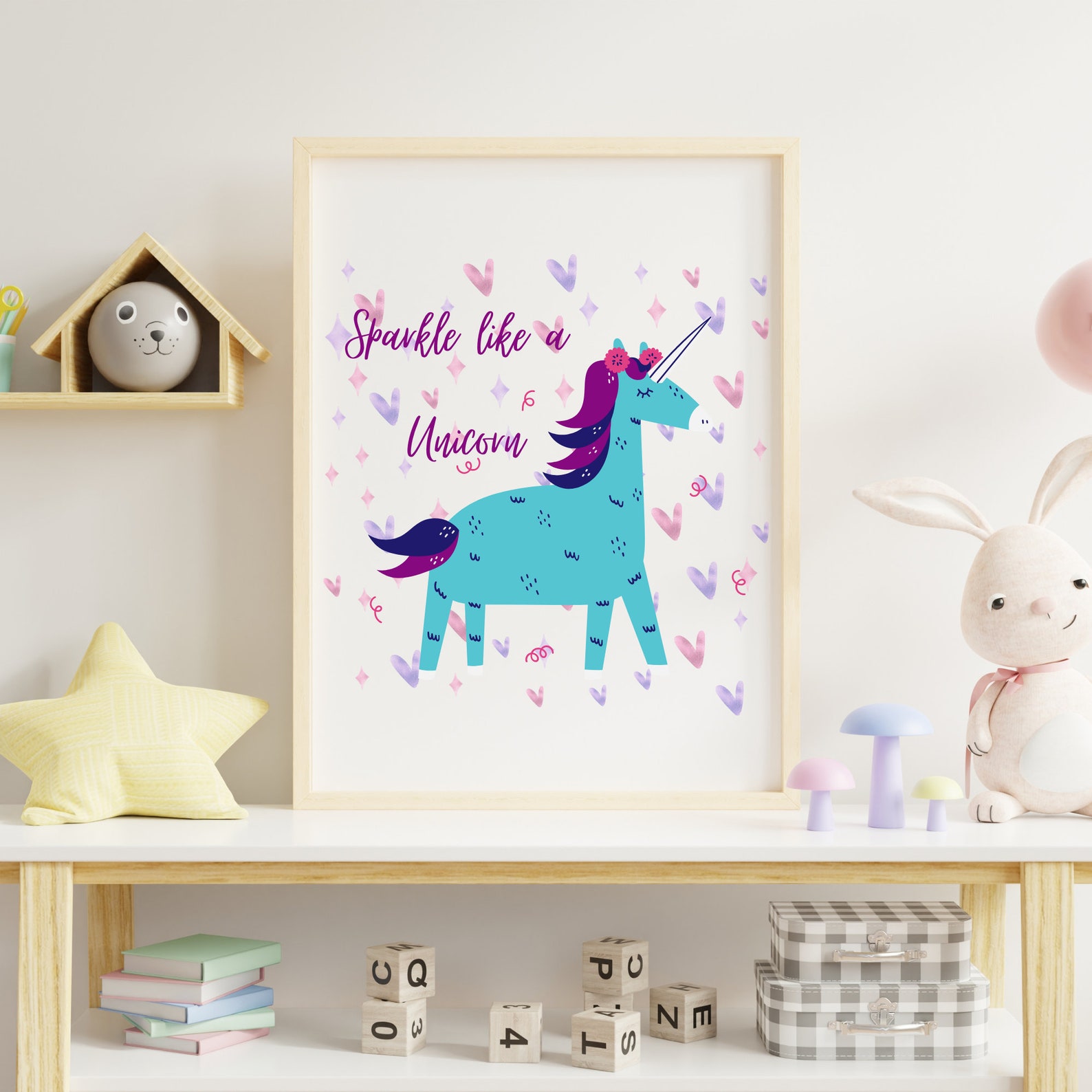 Unicorn Poster, Unicorn SVG, Unicorn PNG, Unicorn JPG, Unicorn Clipart ...