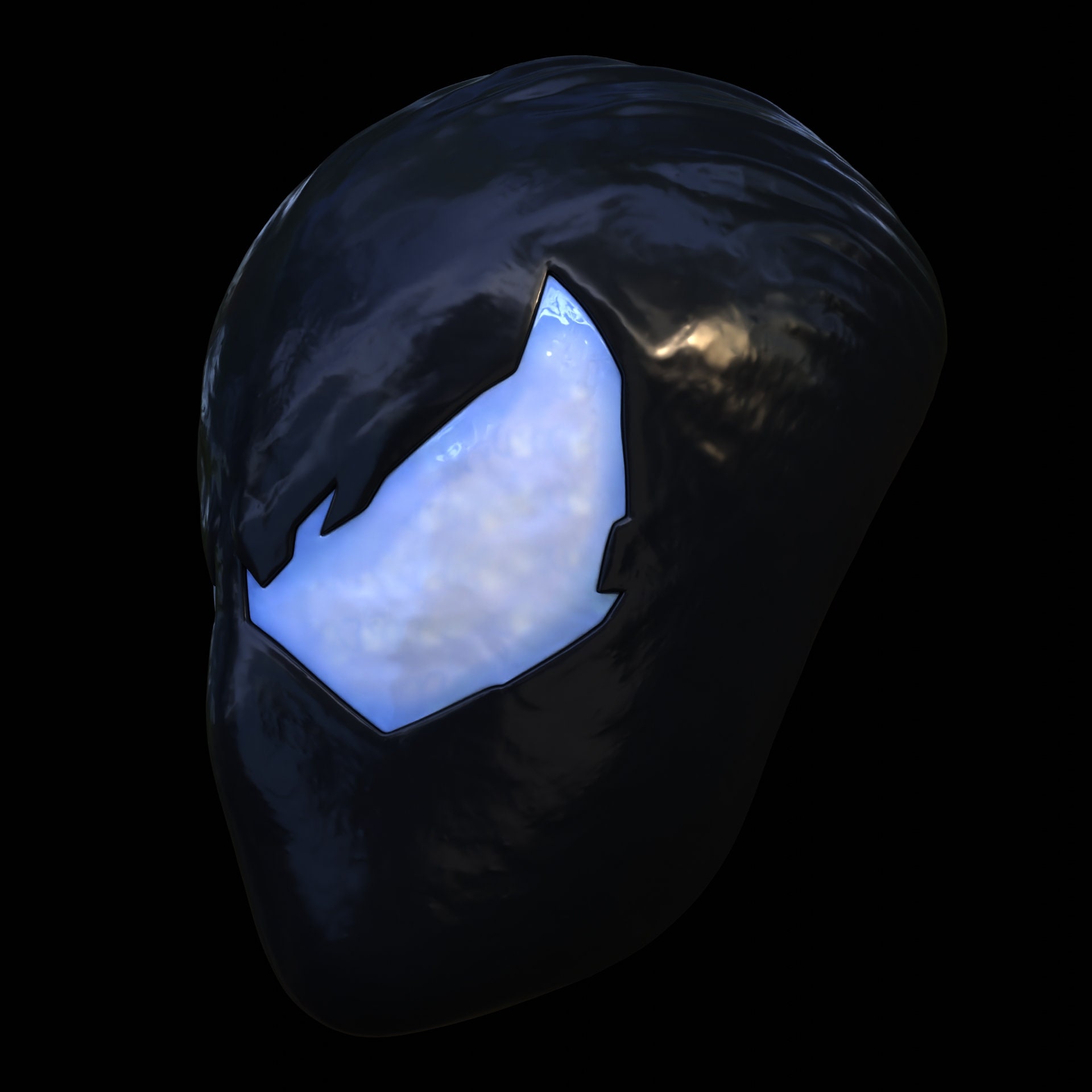 PS5 Spider-man symbiote rage mask STL 3D printable file - Etsy México