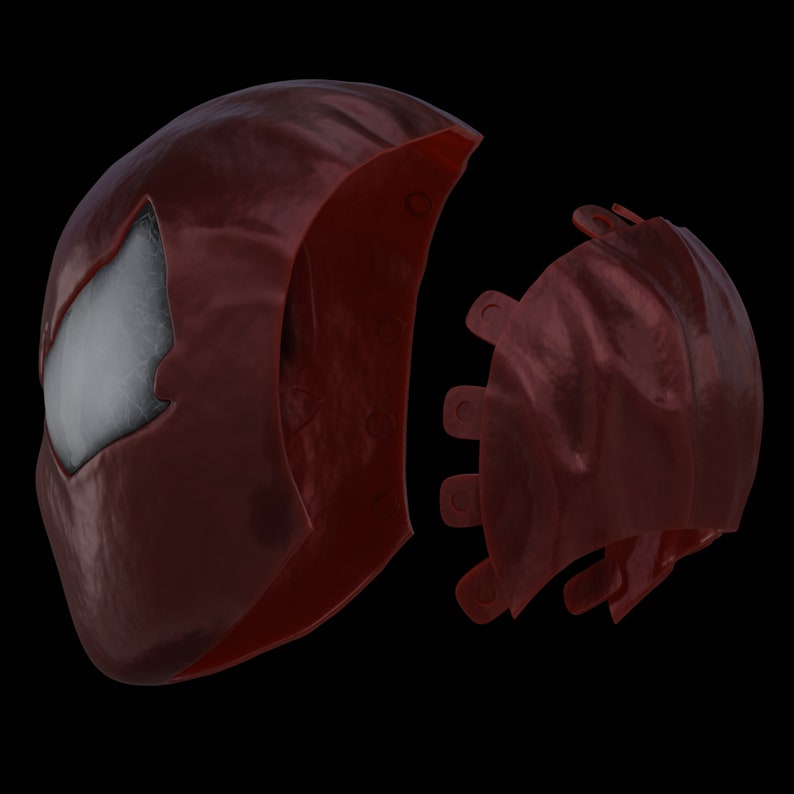 PS5 Spider-man Symbiote Rage Mask - STL 3D Printable File - Etsy