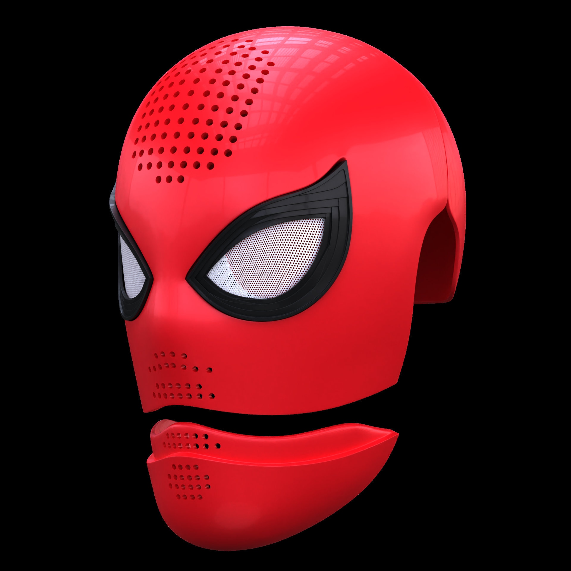 Spider-man NWH Faceshell CGI Accurate 3D Printable File - Etsy
