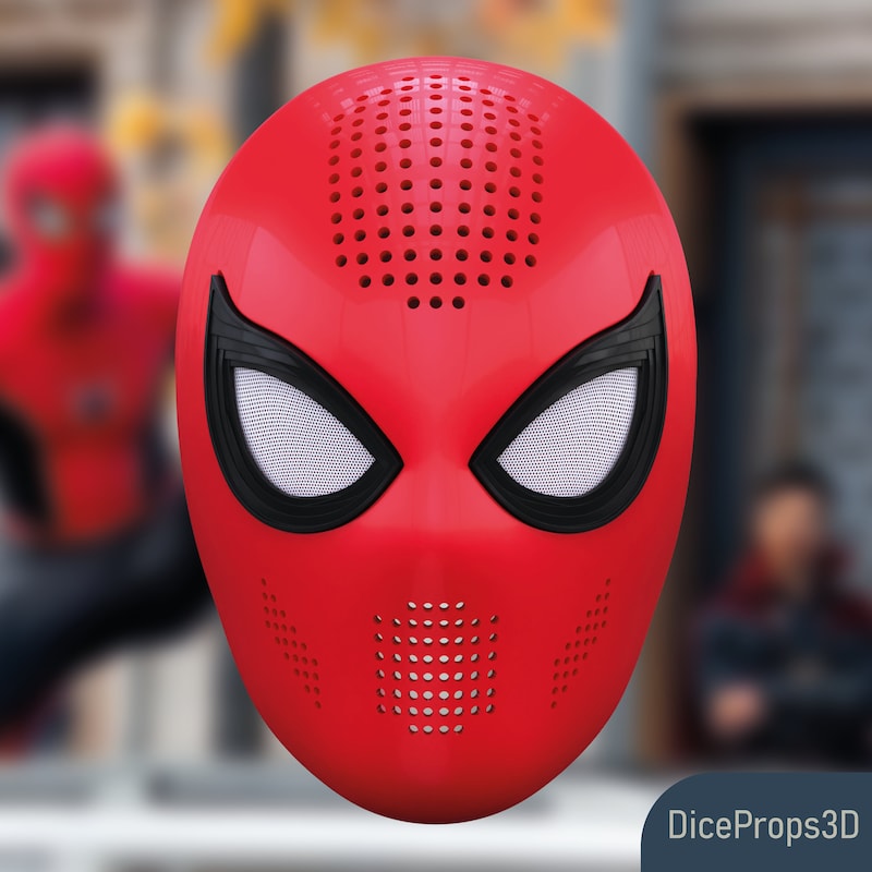 Spiderman Faceshell - Etsy