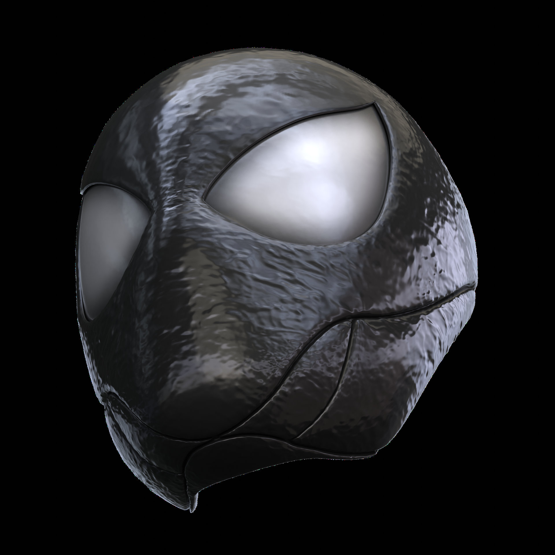 Spider-man 2 PS5 Symbiote Mask 3D Printable File - Etsy
