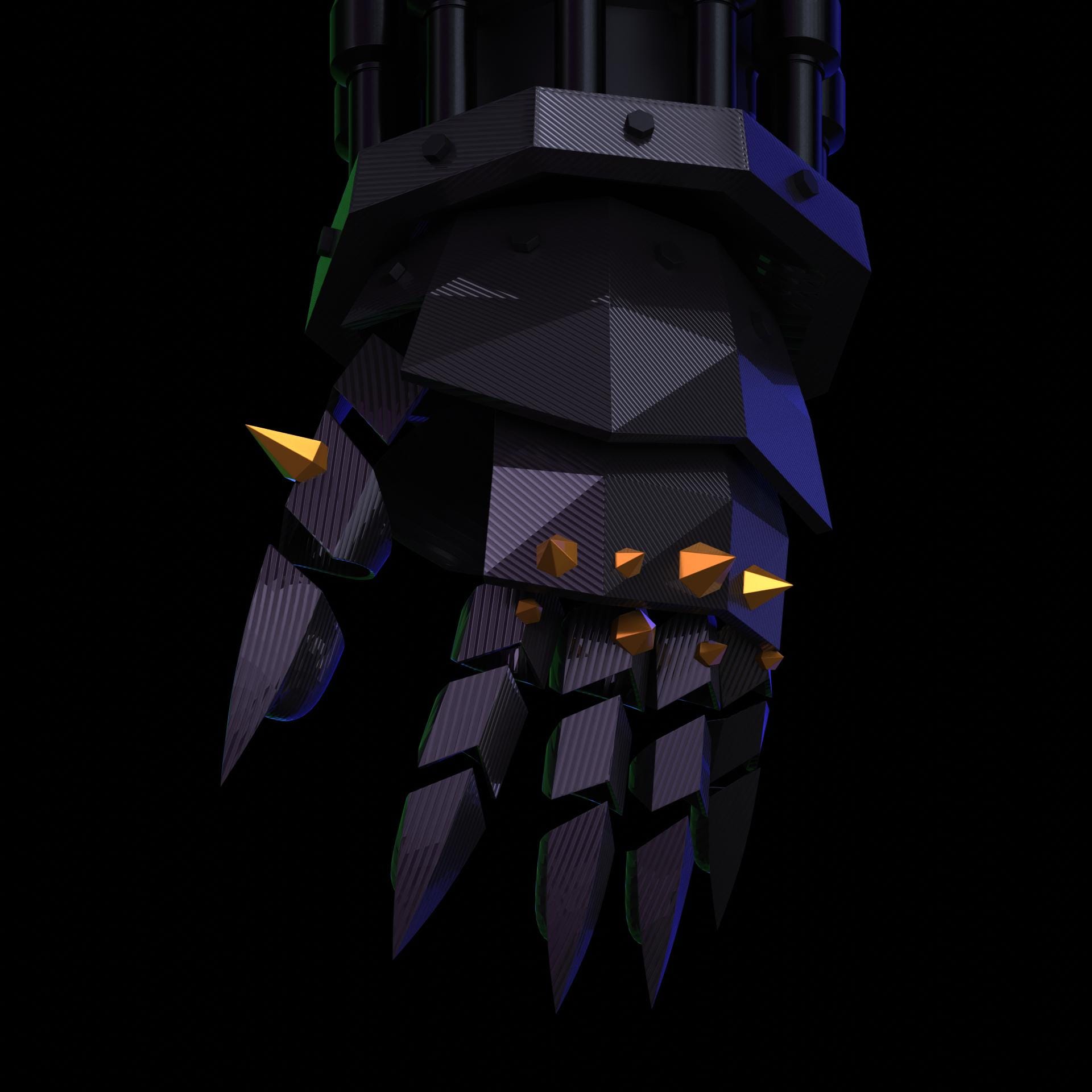 The Prowler Gauntlet - Into the Spiderverse - 3D PRINTABLE FILE - Etsy