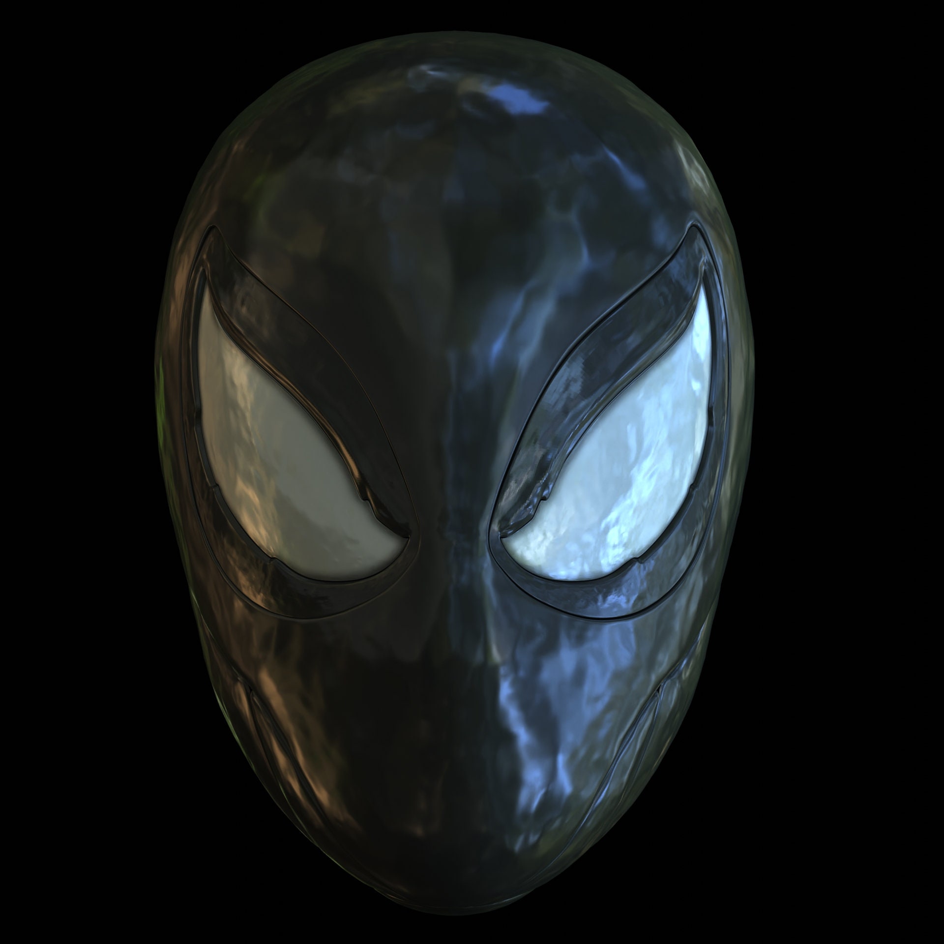 Spider-man 2 PS5 Symbiote Mask 3D Printable File - Etsy