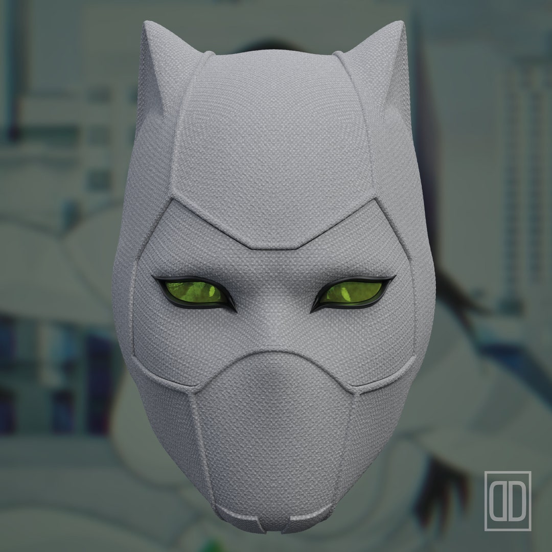White Tiger Mask - 3D Printable File - Etsy
