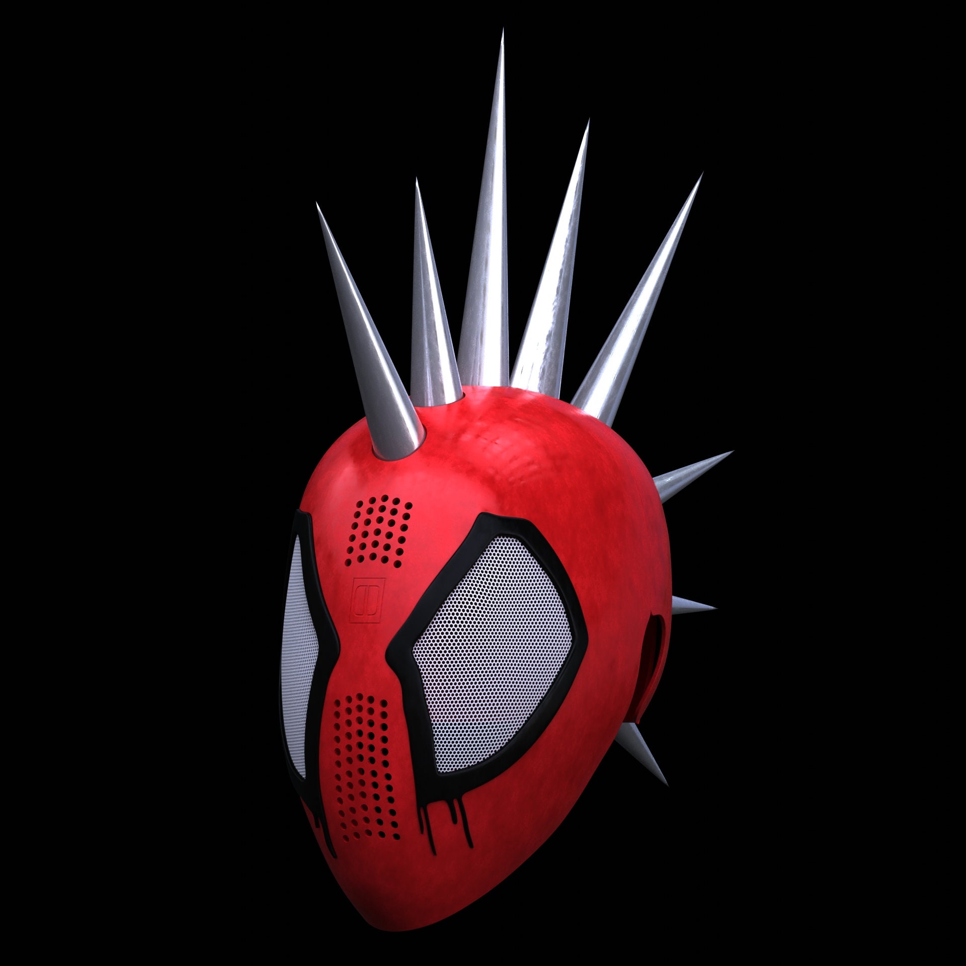 Spider-punk Mask / Faceshell Across the Spiderverse 3D Printable File ...