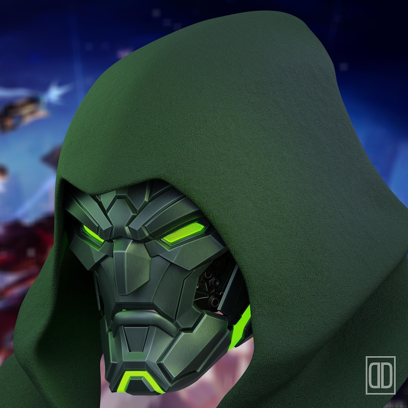 Doctor Doom Mask - Etsy