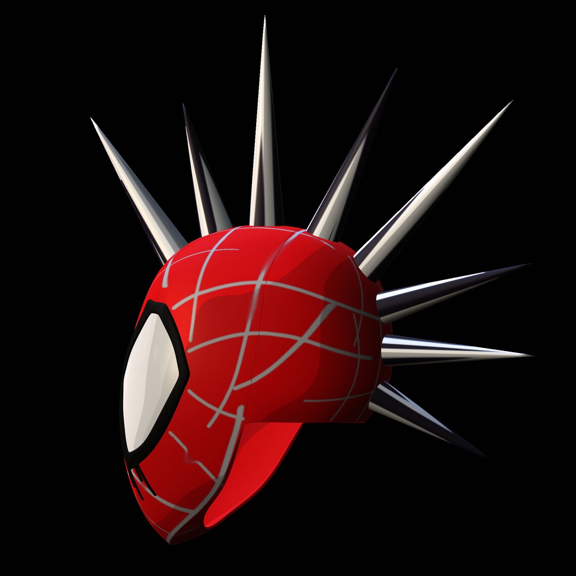 Spider-punk Mask / Faceshell Across the Spiderverse 3D Printable File ...
