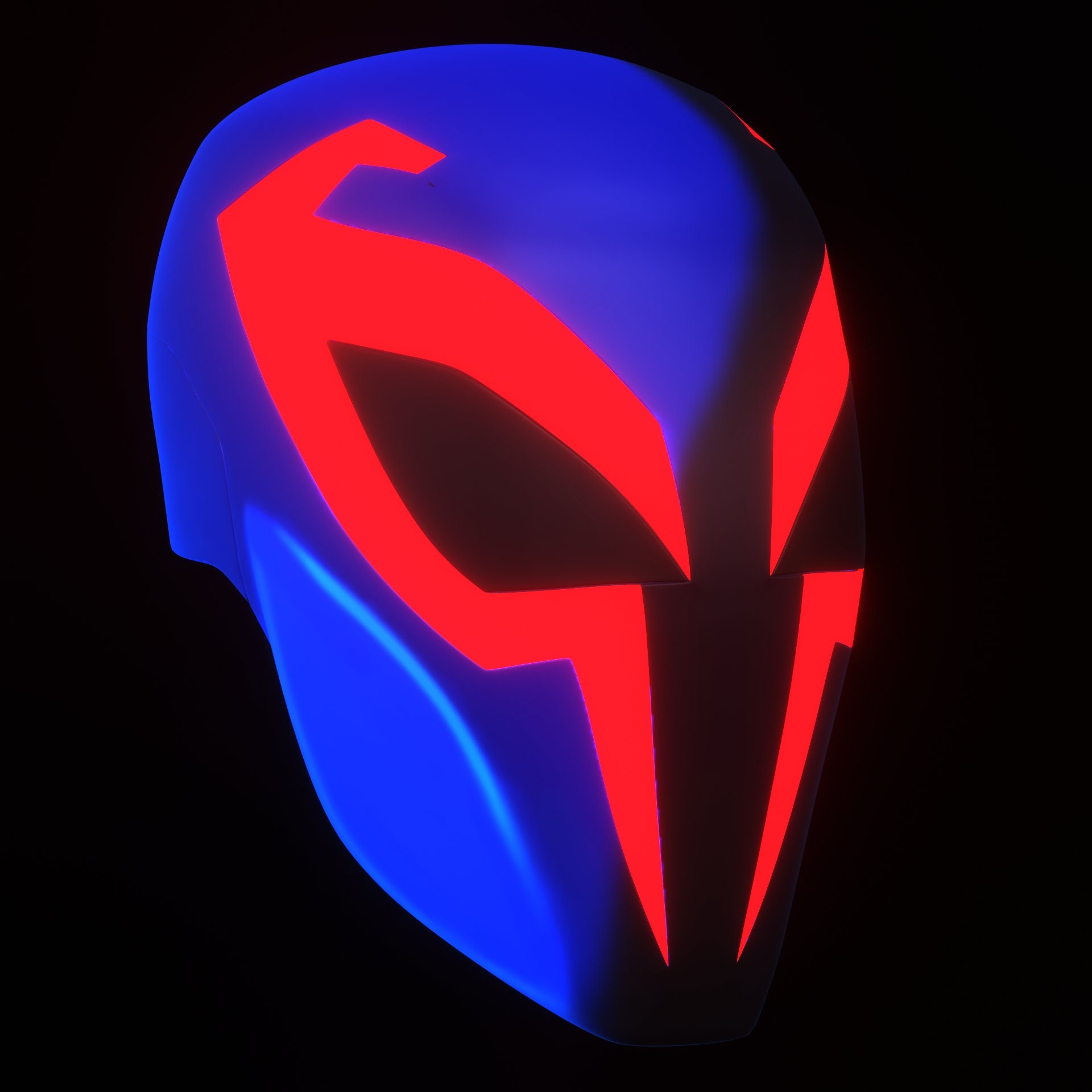 Spider-man 2099 Mask Across the Spiderverse 3D Printable File - Etsy