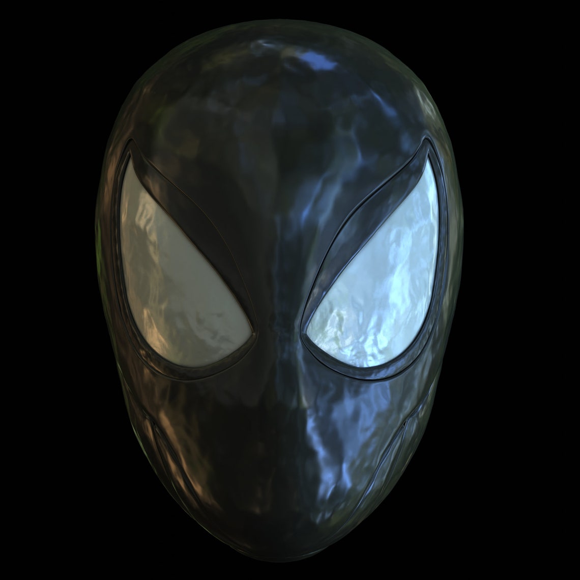 Spider-man 2 PS5 Symbiote Mask 3D Printable File - Etsy