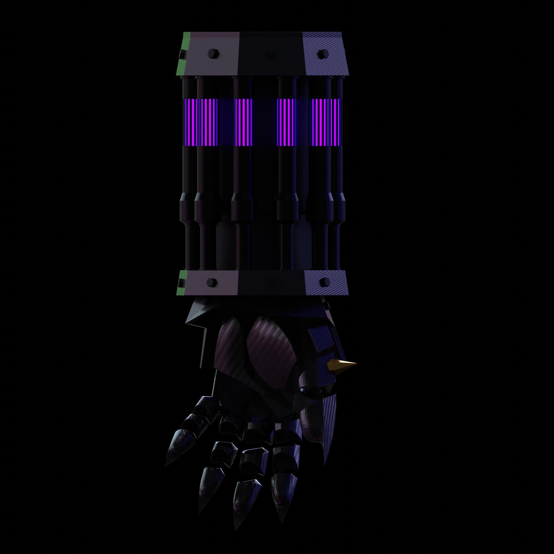 The Prowler Gauntlet - Into the Spiderverse - 3D PRINTABLE FILE - Etsy