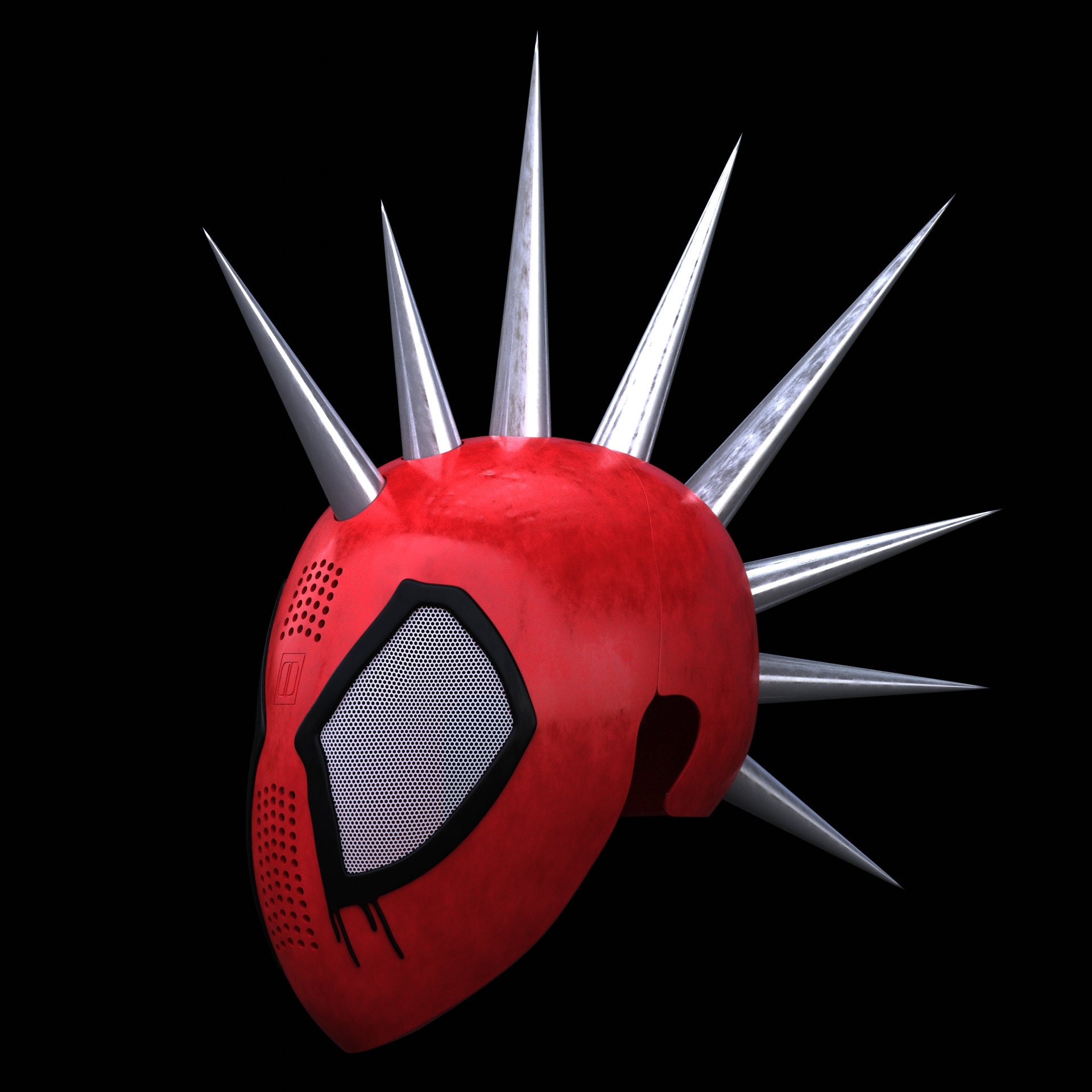 Spider-punk Mask / Faceshell Across the Spiderverse 3D Printable File ...