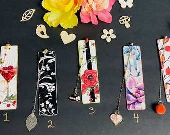 Decoupage Bookmark - Etsy