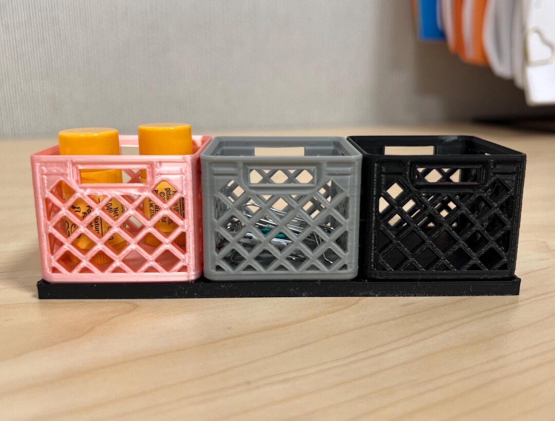 Mini Milk Crates - Etsy