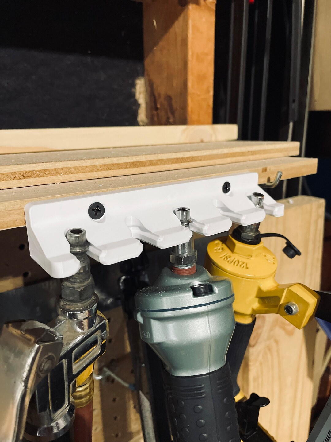 Air Tool Holder- Single Tool or 5 Tool Holder - Etsy