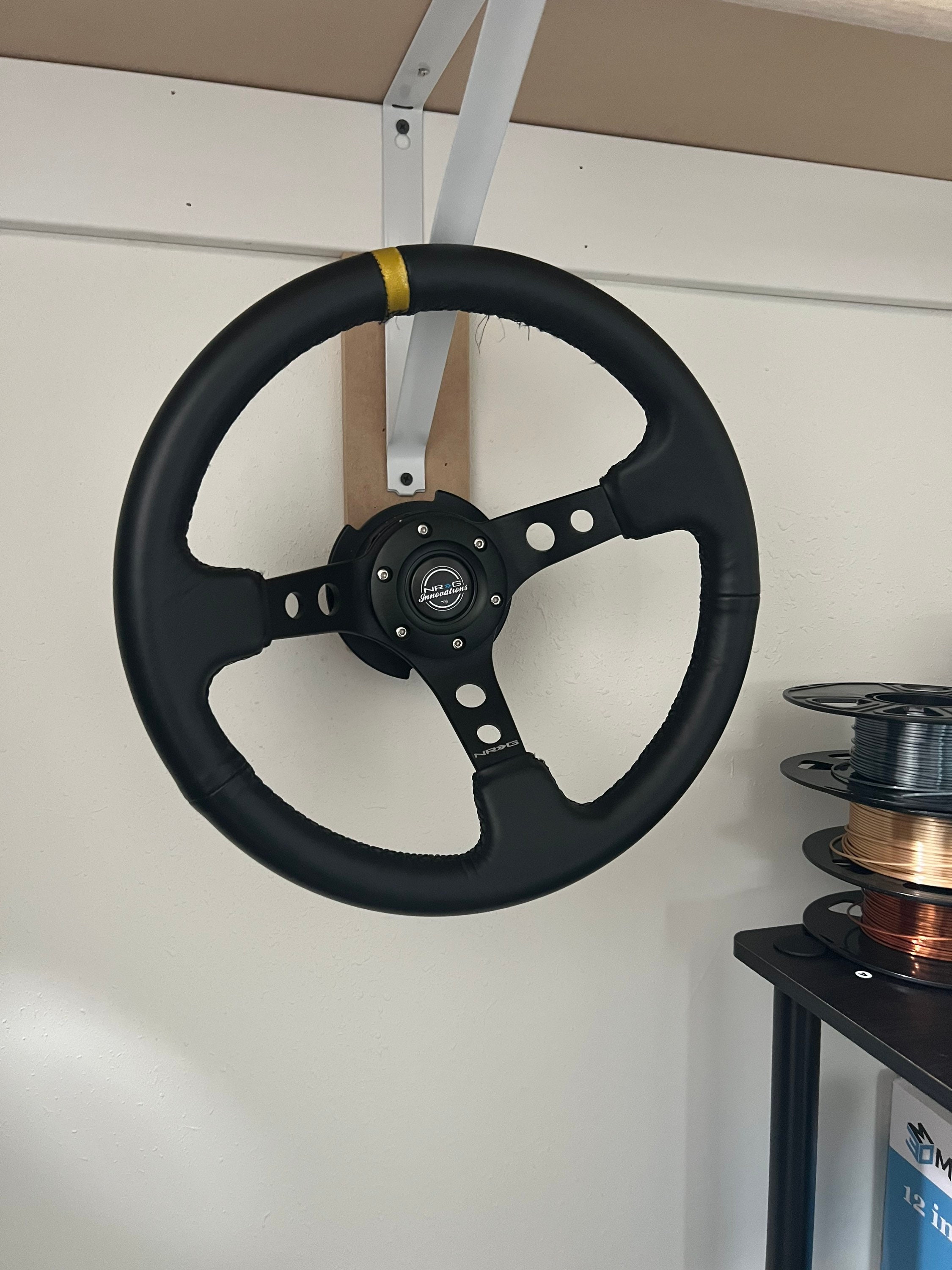 Silver NRG Steering Wheel Wall Mount Bracket - Etsy