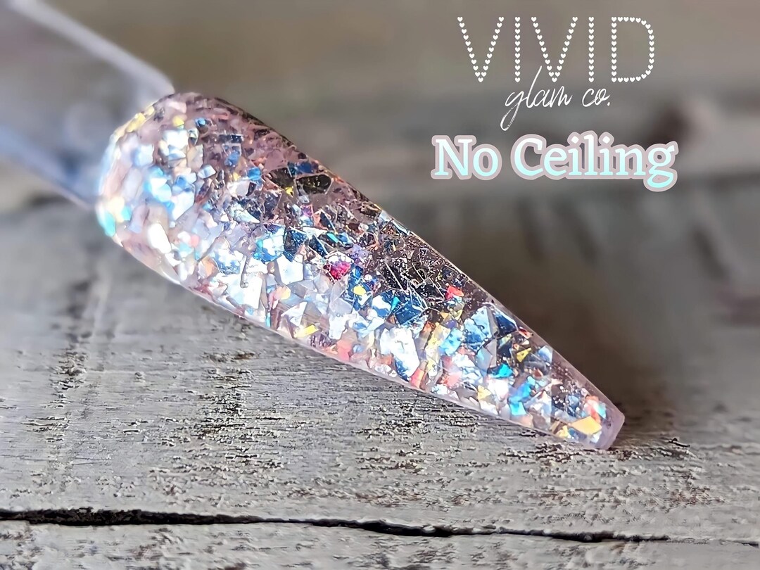 No Ceiling - Glitter Dip Powder - Etsy