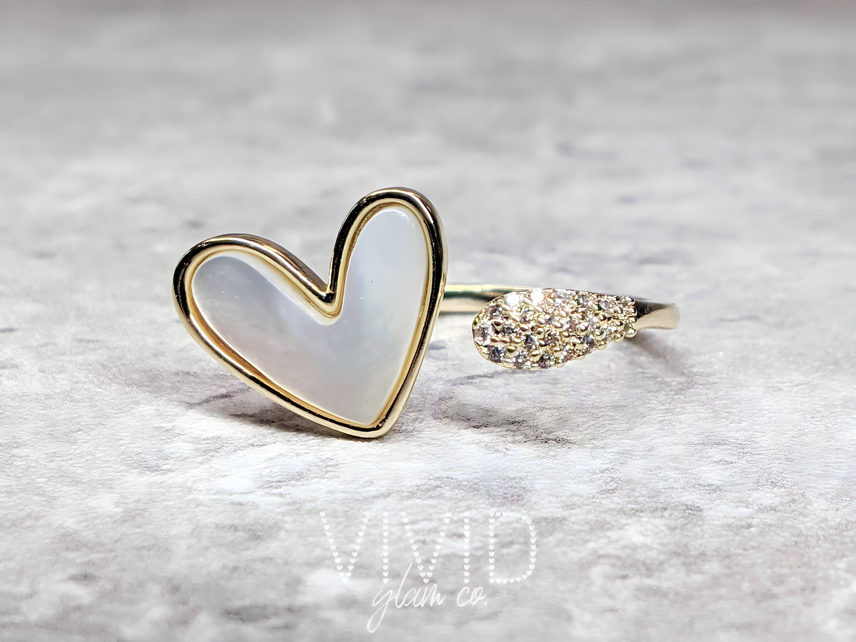 Pure Heart Ring - Etsy