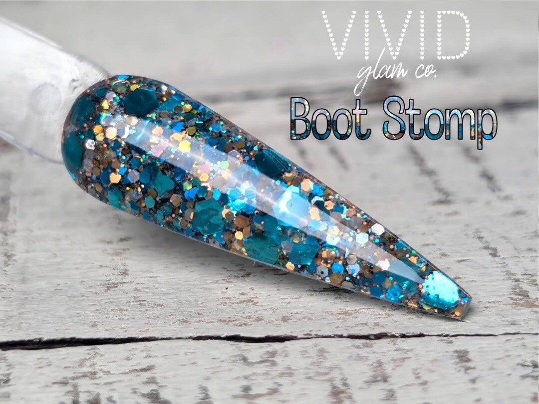 Boot Stomp Glitter Dip Powder - Etsy