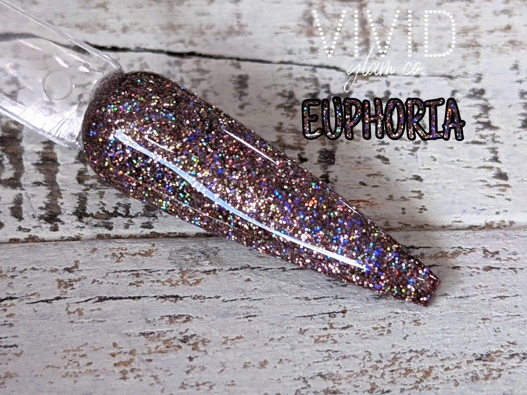 Euphoria - Glitter Dip Powder - Etsy