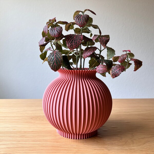 Pink Planter - Etsy