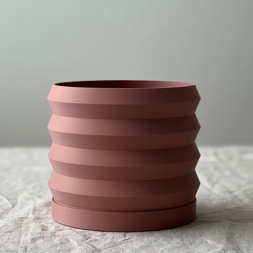 Lightweight Planter Pot Blush Pink 46 and - Etsy