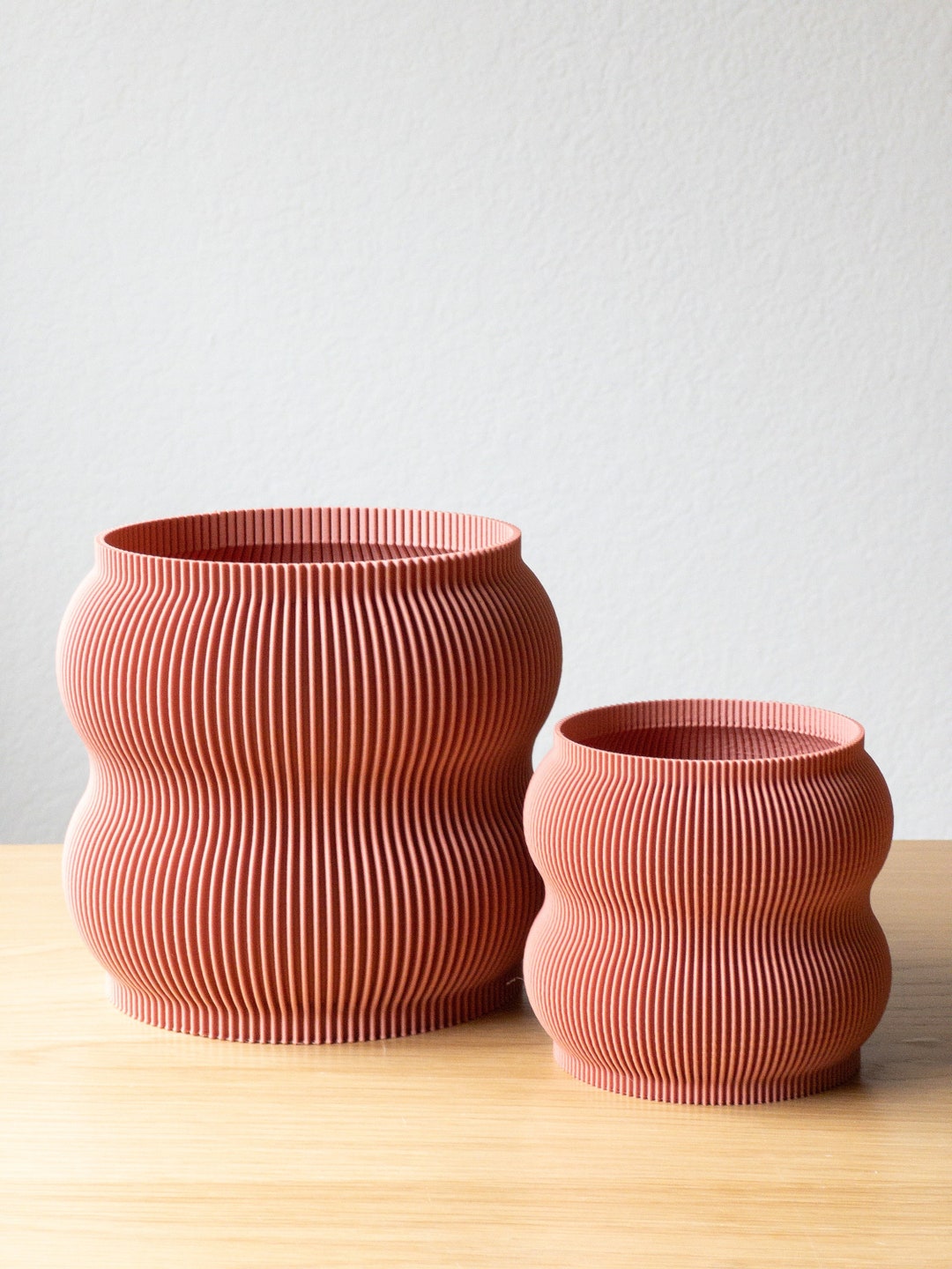 Pink Planter Pot, 3D Printed, Planter, Housewarming Gift, Housewarming ...