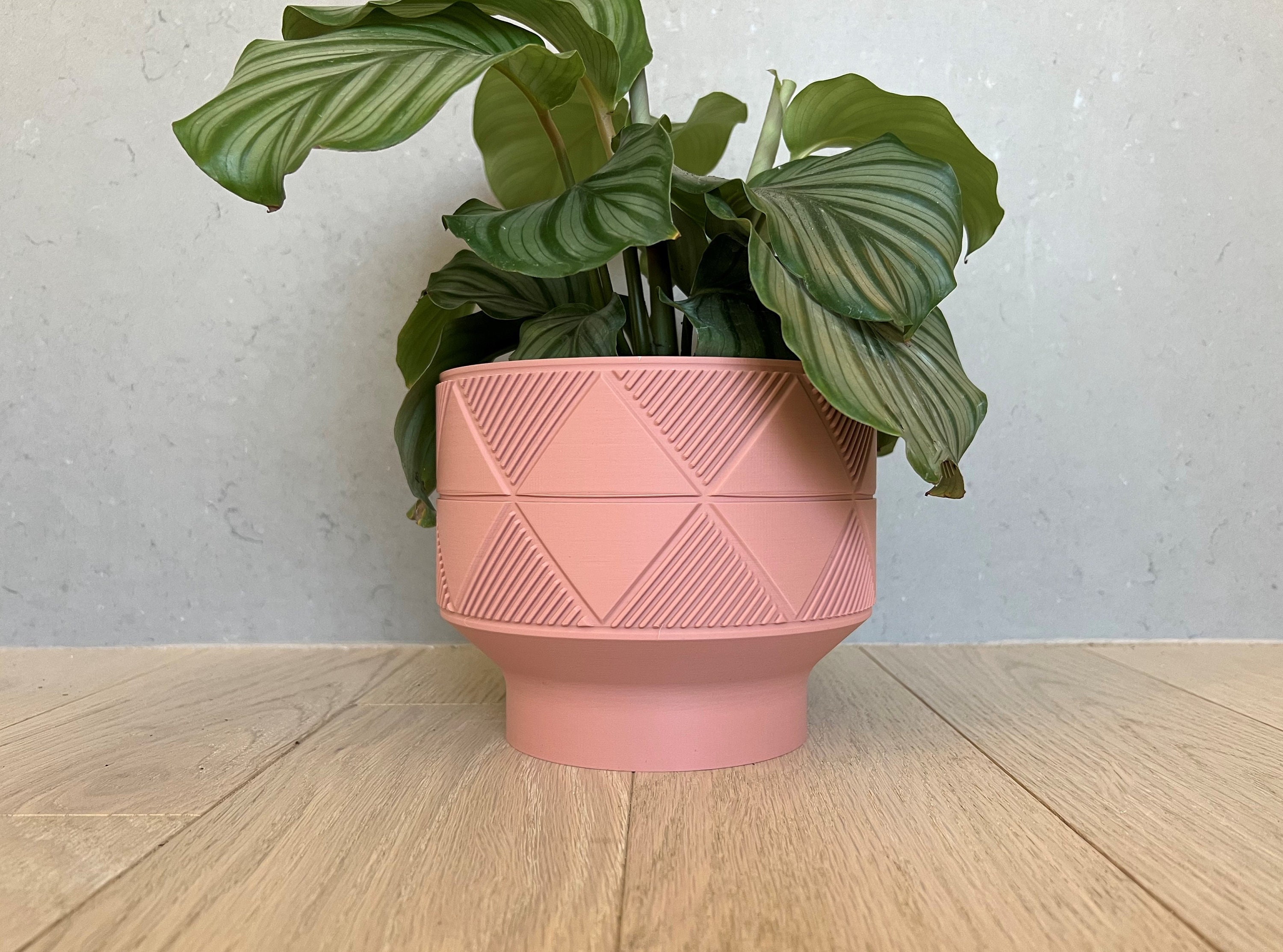 Lightweight Planter Pot Blush Pink 46 and - Etsy