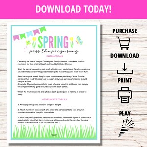 Left Right Game, Left Right Poem, Spring Games, Gift Exchange Game ...